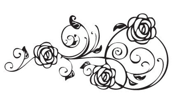 Filigree Rose Art