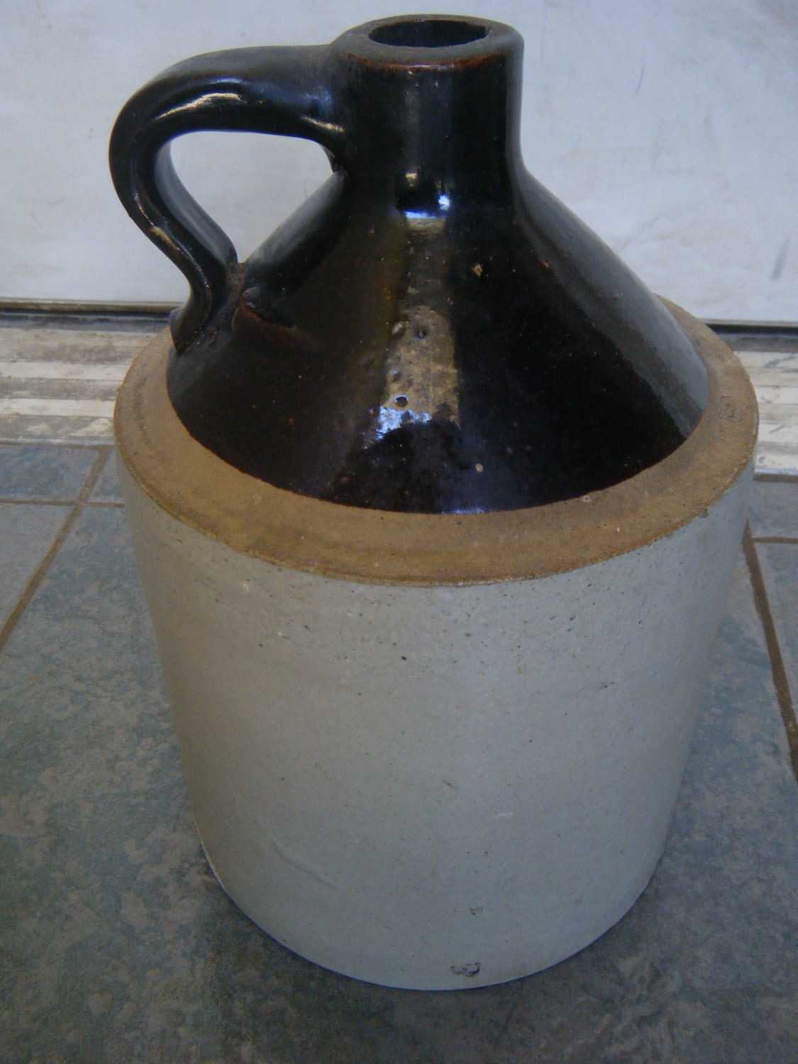 Items Similar To Antique Stoneware Moonshine Jug 11 On Etsy