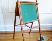Items similar to Vintage Folding Chalkboard Desk on Etsy