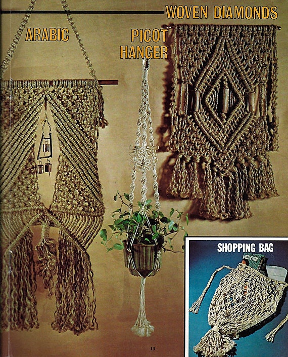 Macrame for Enthusiasts Macrame Pattern Book 7114