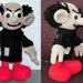 Gargamel a handmade crochet wizard doll by RowenaZahnreiCrafts