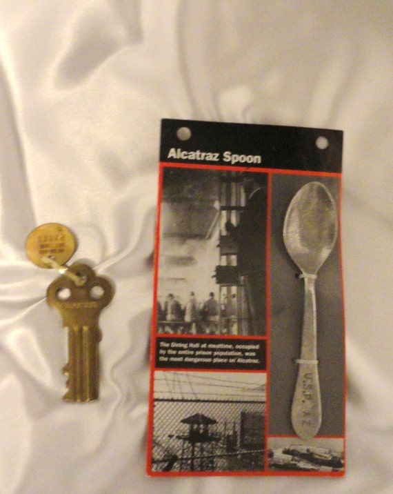 Alcatraz spoon is reproduction and has by VintageAdorables on Etsy