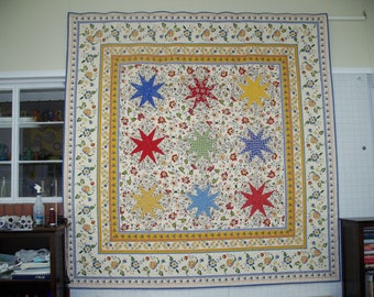 Drunkard's Path Variation Quilt