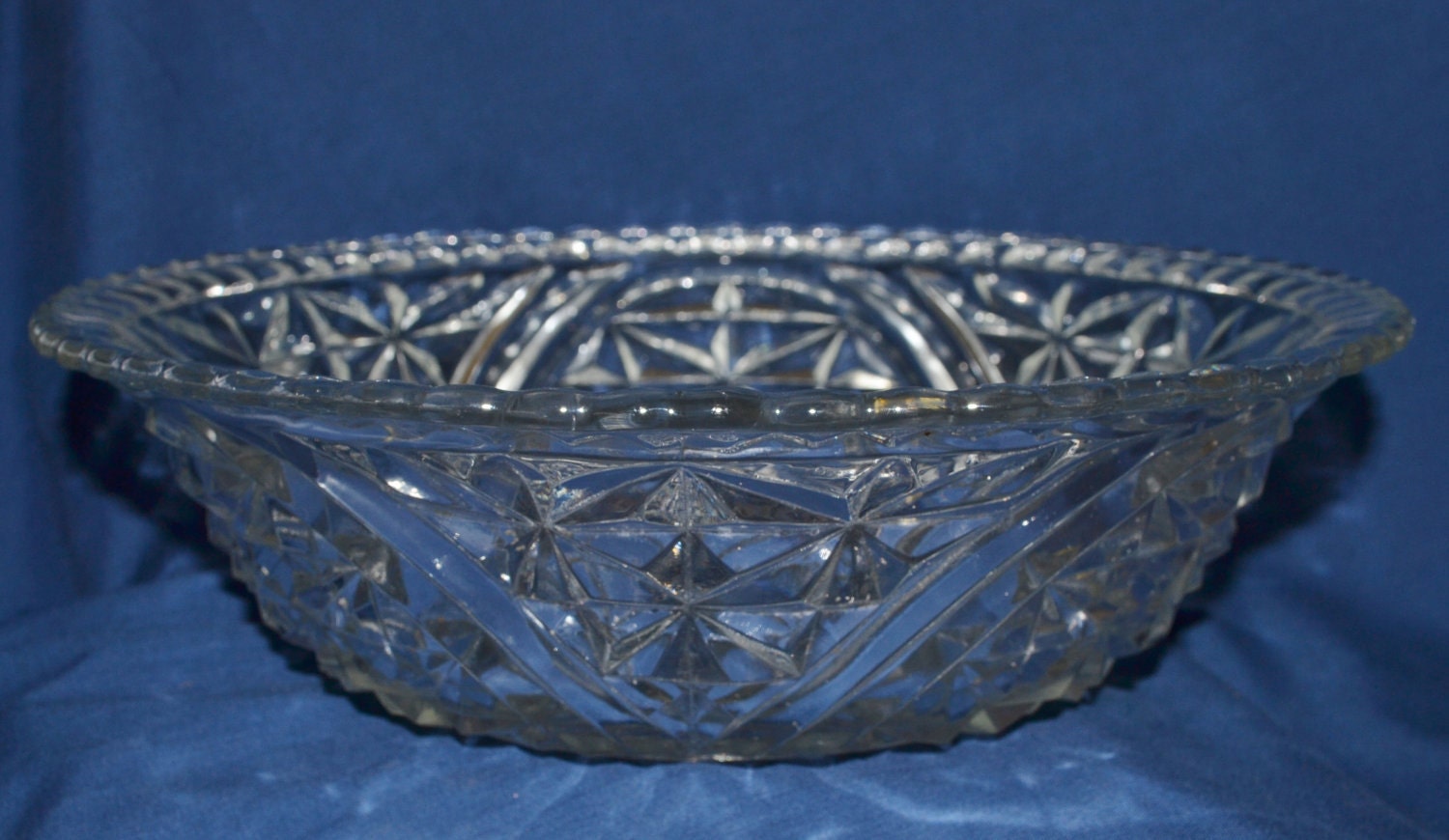 Vintage Clear Glass Anchor Hocking by grannysbackporchvint on Etsy