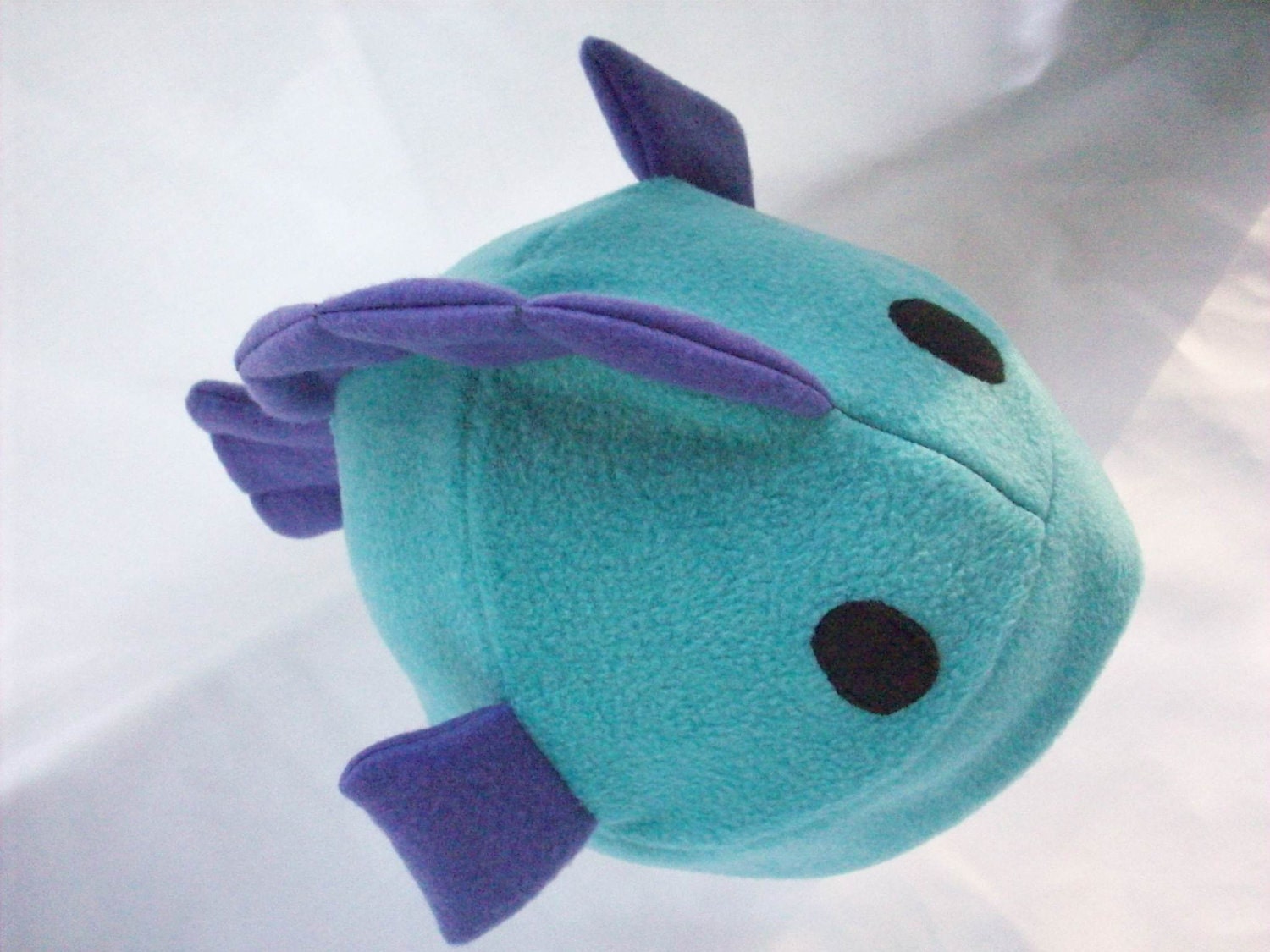 Fleece Fish Hat by MeMosEmporium on Etsy