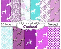 Artículos únicos para carousel scrapbook | Etsy