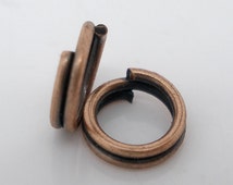 Popular items for copper split rings on Etsy