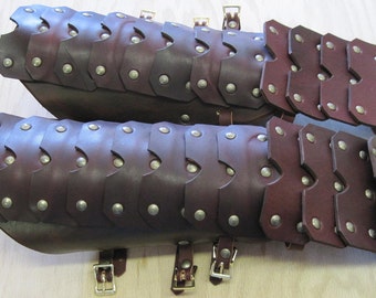 Leather Armor Roman Cestus Studded Gauntlets