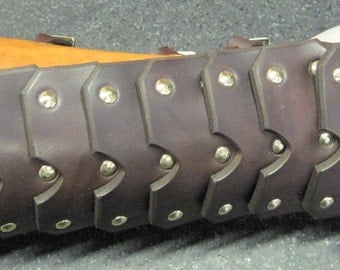 Leather Armor Roman Cestus Studded Gauntlets