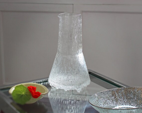 Iittala Ultima Thule Glass Carafe Tappio Wirkkala Design Iittala Ultima Thule Glass Carafe Tappio Wirkkala Design