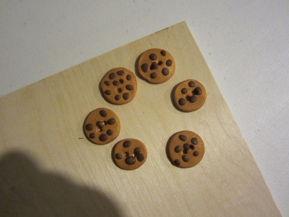 Chocolate Chip Cookie Buttons Batch of 6