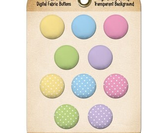 Unique pastel buttons related items | Etsy