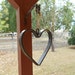 Small Heart Dinner Bell by ReedsBlacksmithShop on Etsy