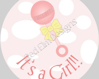 Its a girl sticker | Etsy