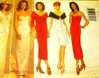 Womens Evening Formal Dress Pattern