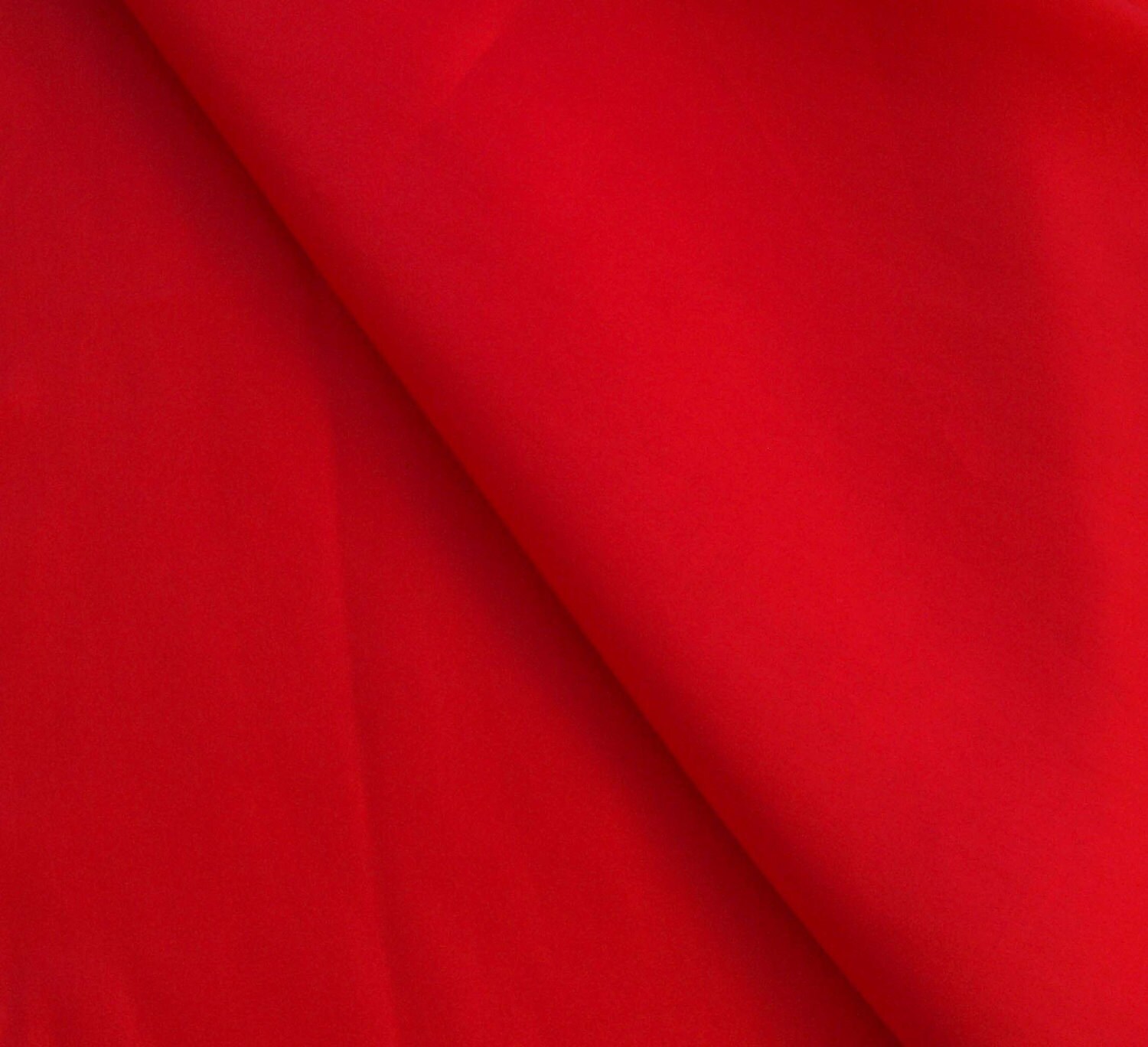 SWATCH 3 x 7 Thai Silk Scarlet Red Fabric