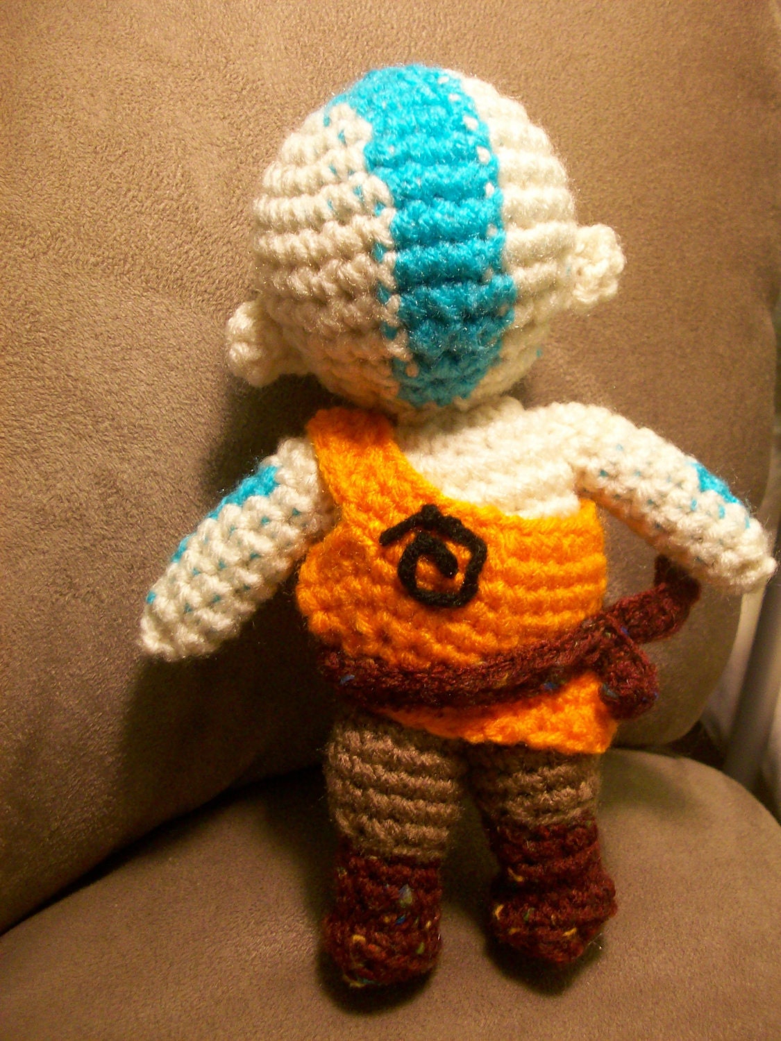 Crochet Pattern Aang the Avatar the Last Airbender Inspired