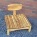 Hand Crafted Meditation Chair by Newyearcreations on Etsy