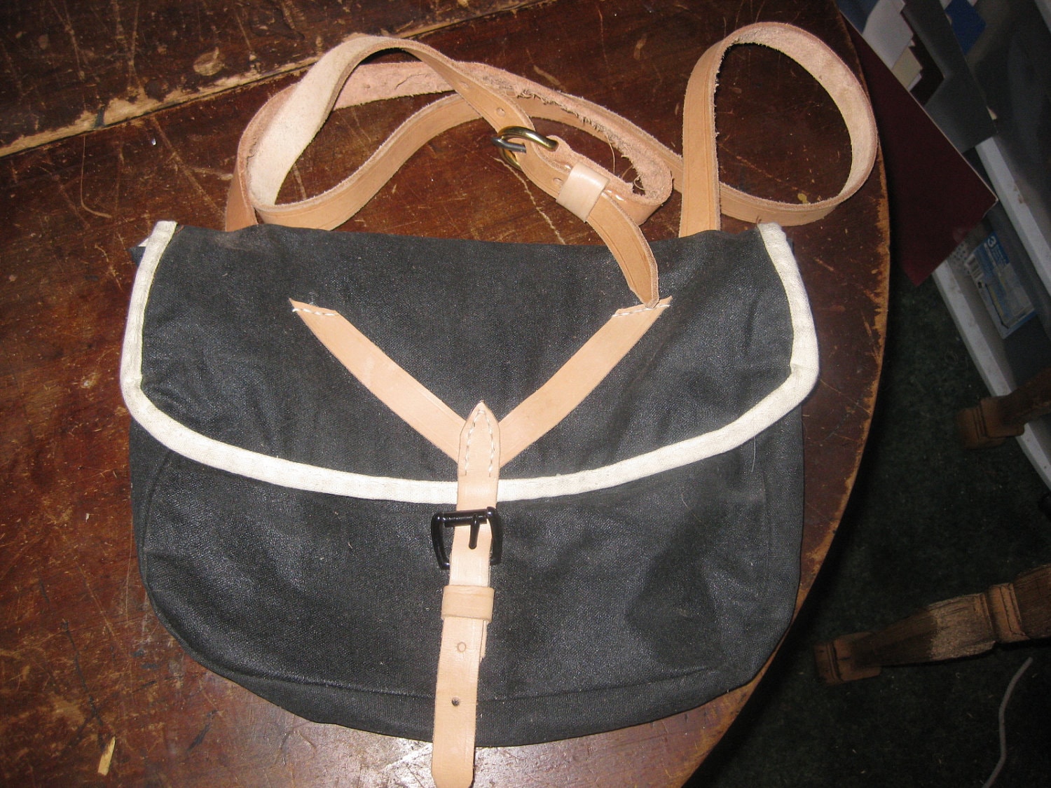 Civil War Renacting Richmond Pattern Officers Haversack