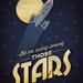 Among the Stars 13 x 19 Vintage Poster Art