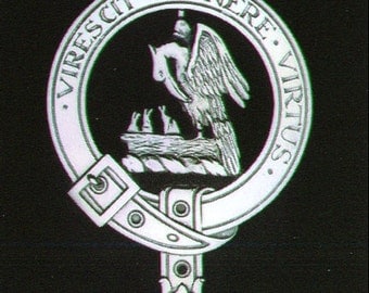 Smith Clan Crest Scottish Cap Badge CB02