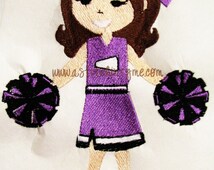 Popular items for cheer embroidery on Etsy
