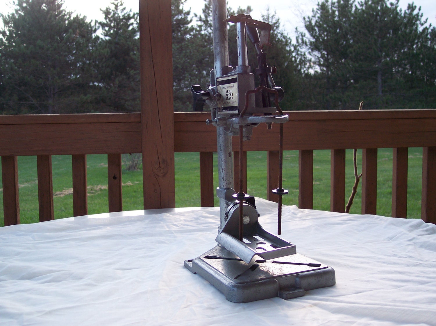 Vintage Hand Drill Press Stand