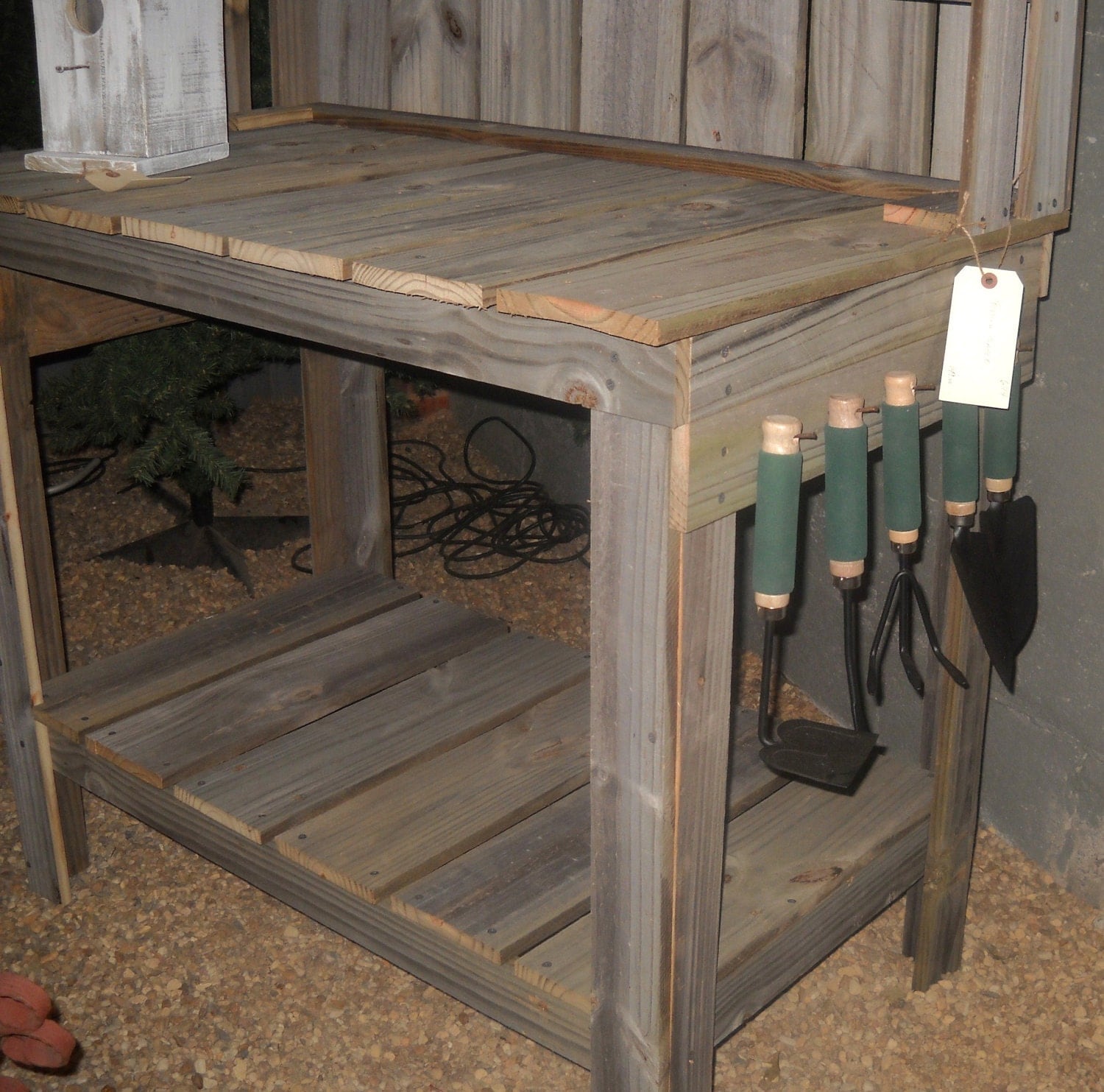 Potting Table Reclaimed Wood Potting Table Potting Bench