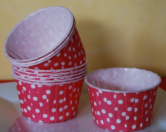 Red ice cream cup | Etsy