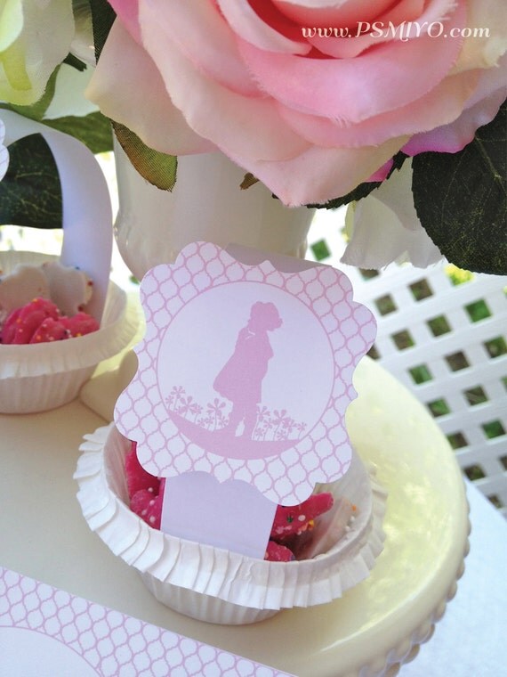 Items similar to DIY Printable Little Miss Party Shapes on Etsy