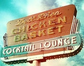 Items similar to Vintage Chicken Restaurant Sign -5x7 Roadside ...