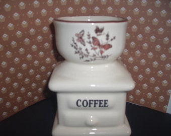 Ceramic coffee mill | Etsy