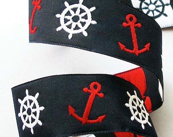 Anchor ribbon | Etsy