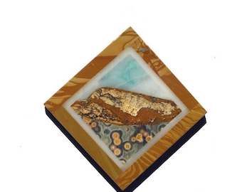 Intarsia stone | Etsy