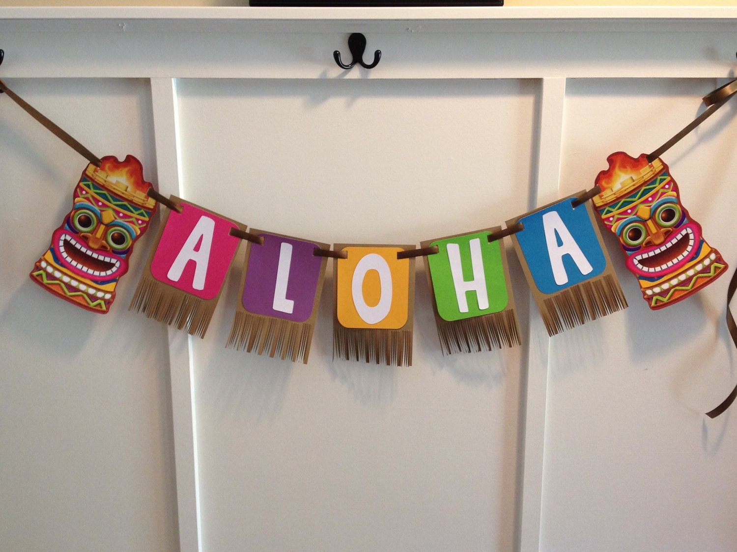 Tropical Birthday Banner Printable