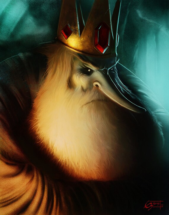 Items similar to The Ice King on Etsy