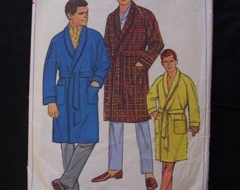 Popular items for mens robe pattern on Etsy