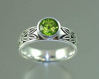 The PRINCE CHARMING 14k white gold mens wedding band by WingedLion