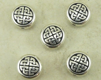 Celtic knot beads | Etsy