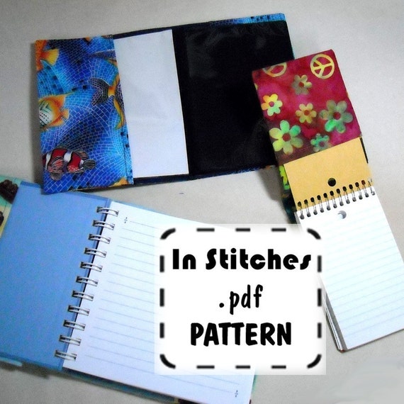 Journal Cover PDF Pattern EASY Instructions-Tutorial to Cover