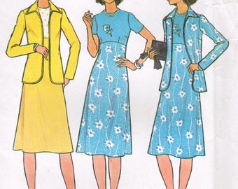 1970s Vogue 1251 UNCUT Vintage Sewing Pattern by midvalecottage