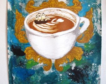 Popular items for pirate coffee on Etsy