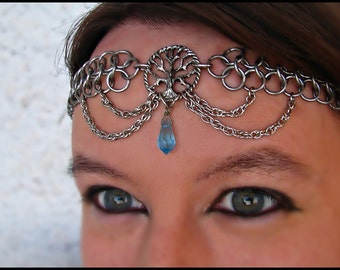 Chainmail headband | Etsy