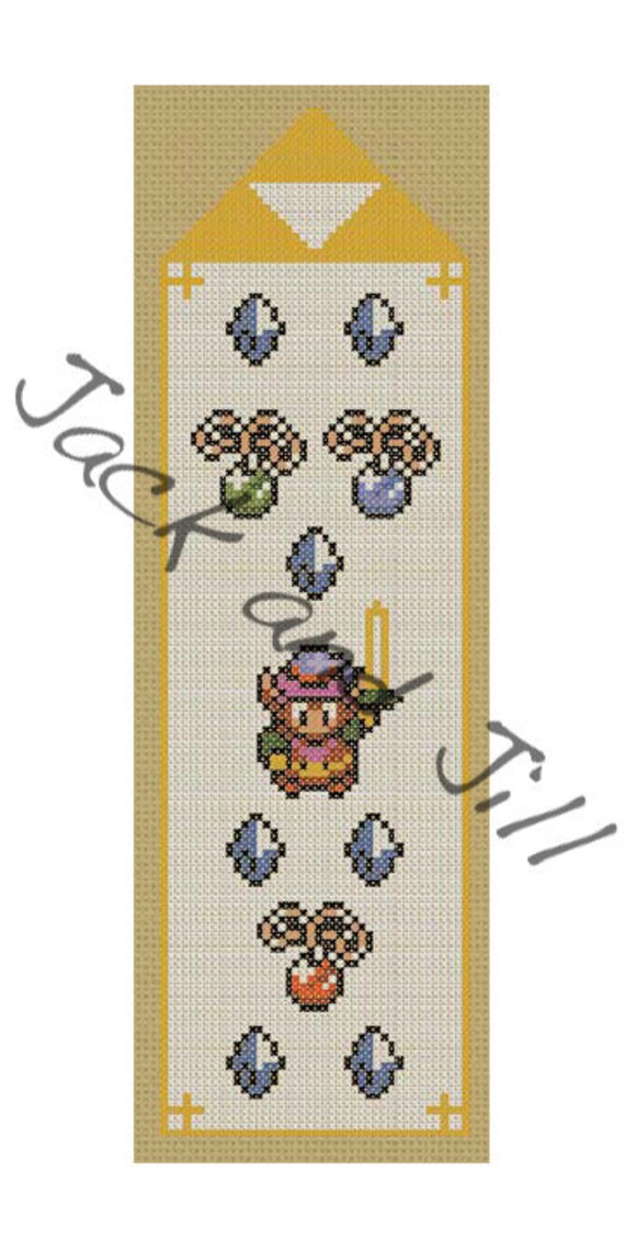 Items similar to Legend of Zelda Bookmark 5 - PATTERN on Etsy