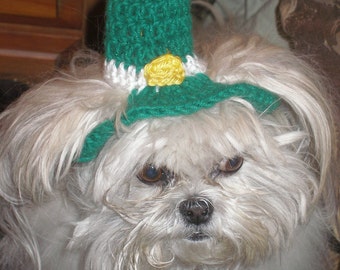 RASTA pet hat with or without Dreads Humorous 2 to 20 lb