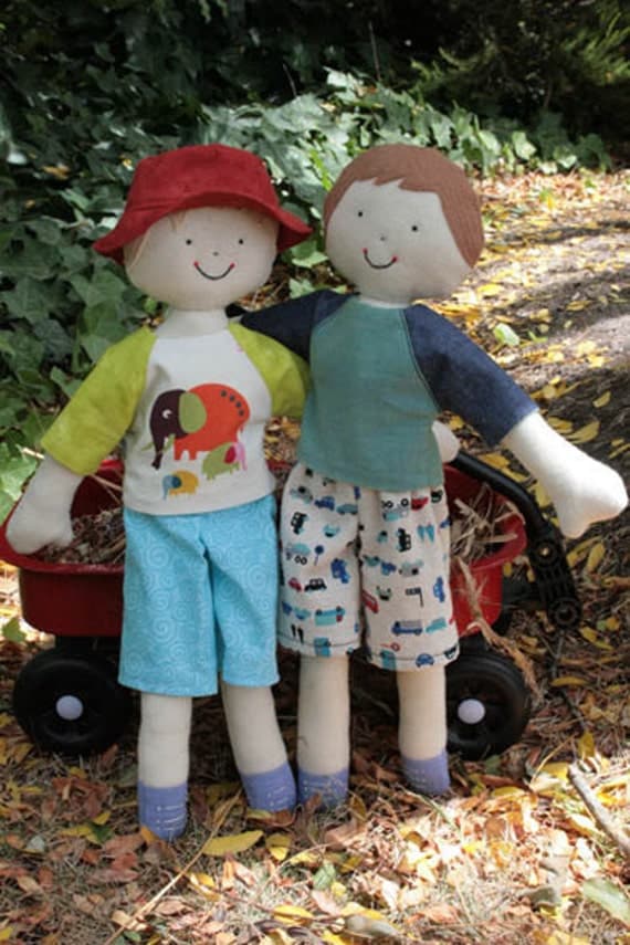 Kinder Boys Rag Doll Pattern