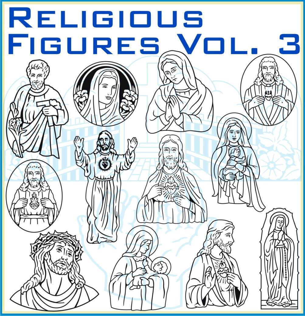 Religious Figures Vol. 3 Vector Clipart