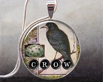 Popular items for crow necklace on Etsy