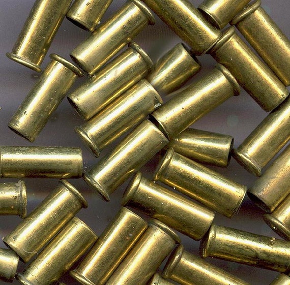 UNDRILLED 22 caliber Vintage Brass Bullet Shell by ChristinesCache