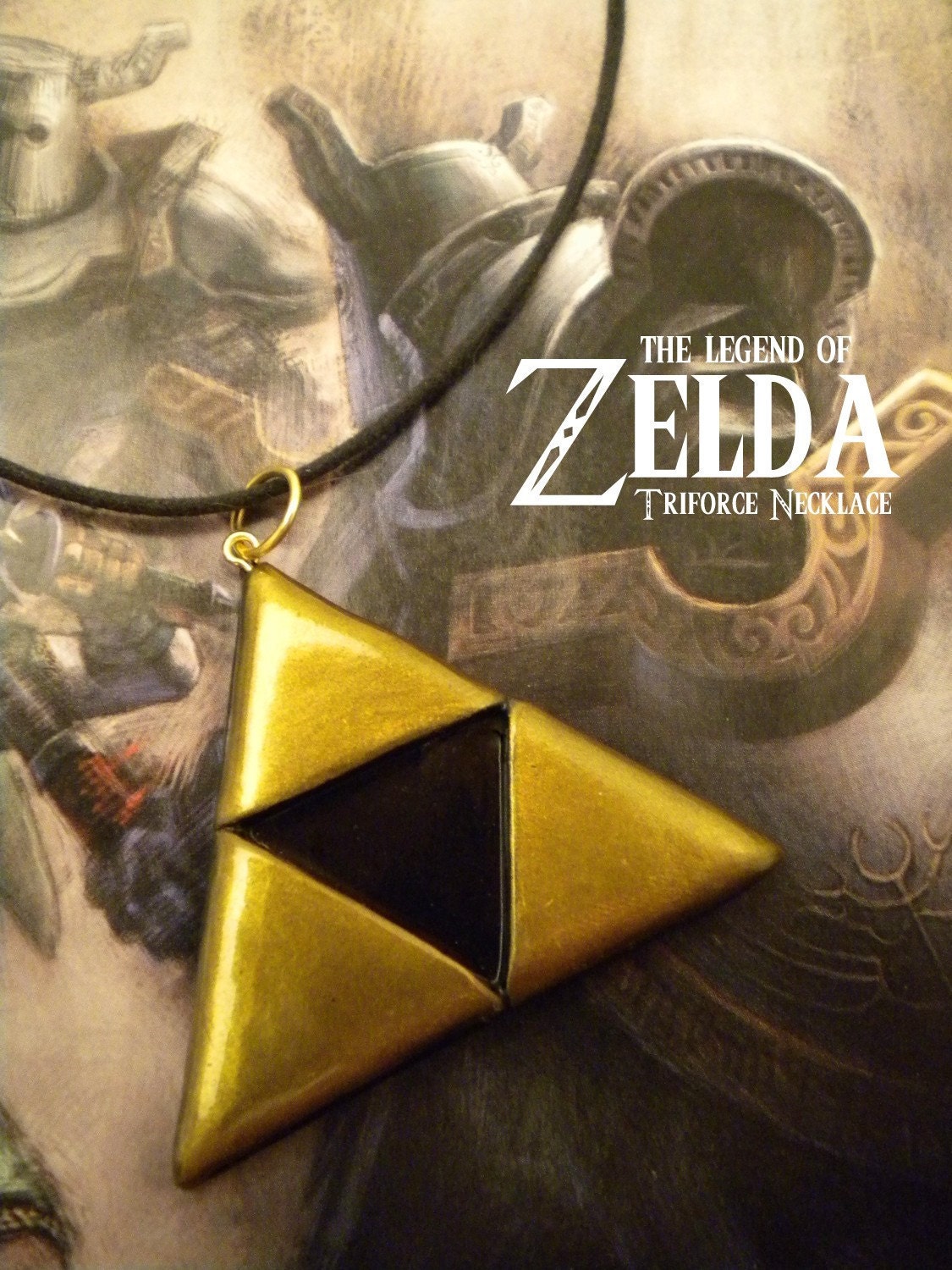 Triforce Necklace Legend of Zelda Nintendo